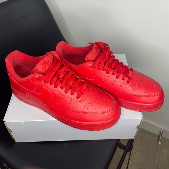 Nike | Shoes | Nike Air Force Lowtriple Red | Poshmark